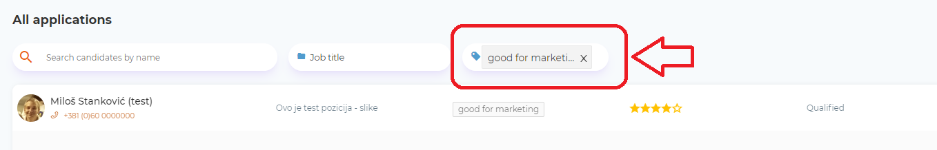 What are tags, and how do I use them? | Infostud HR Lab