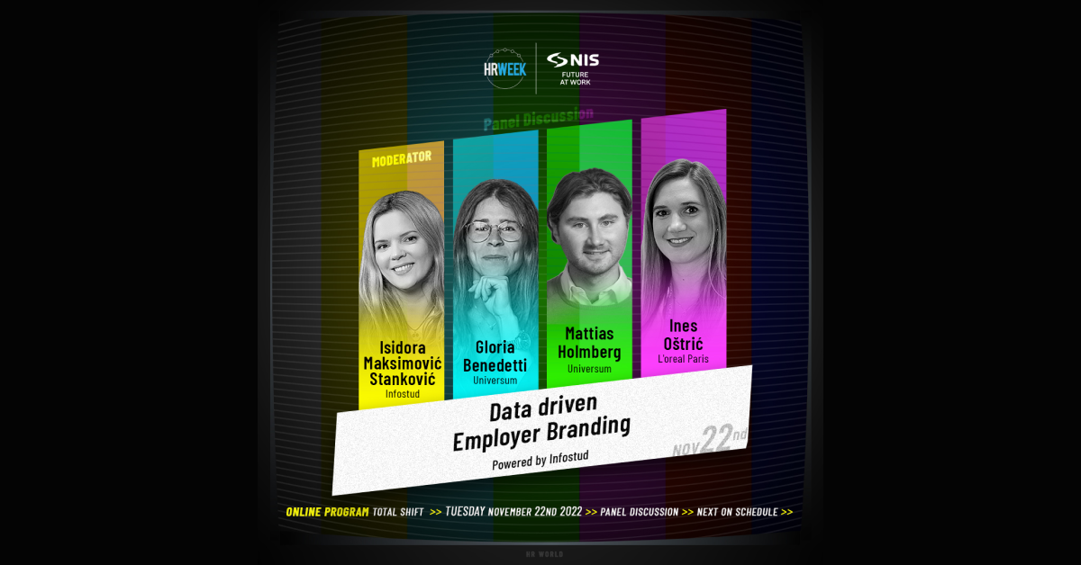 HR WEEK 2022: Data Driven Employer Branding | Infostud HR Lab