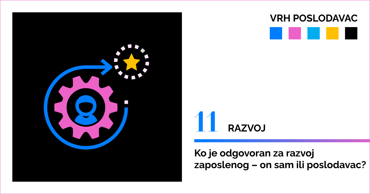 Ko je odgovoran za razvoj zaposlenog – on sam ili poslodavac? | HR Lab